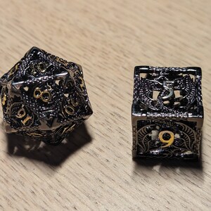 Koi Fish Dnd Dice Set Liquid Core for Role Playing Games , Dungeons and ...