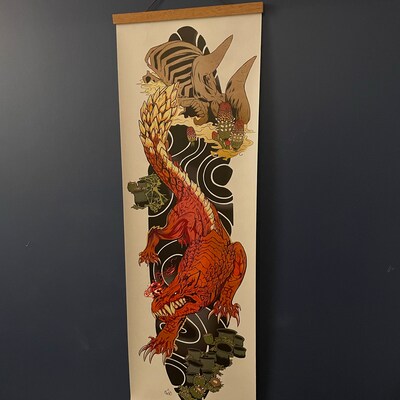 Ancient Flags of the World Poster, Vintage World Flags Art Print ...