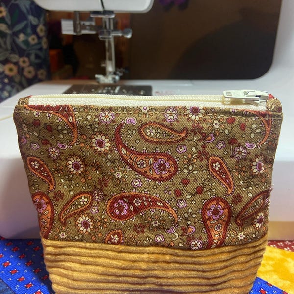 Mini Zipper Pouch PDF Sewing Pattern | Beginner and Scrap Friendly - Etsy