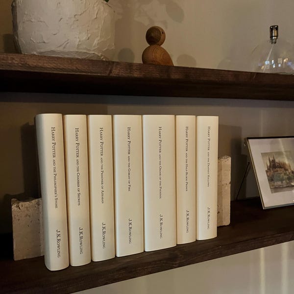 HP Set Hardcover Dust Jackets Covers Book Collection Illustrated ...