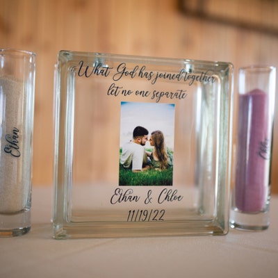 Two Hearts One Love Unity Ceremony-sand-set-bride and - Etsy