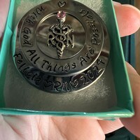 Hand Stamped Pin for CNA / Nurses / Nursing Student / Nursing Pinning ...