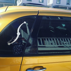 Hearse Landau S Bar Set of 2 /vinyl Art Car Decal-choose Any Color - Etsy