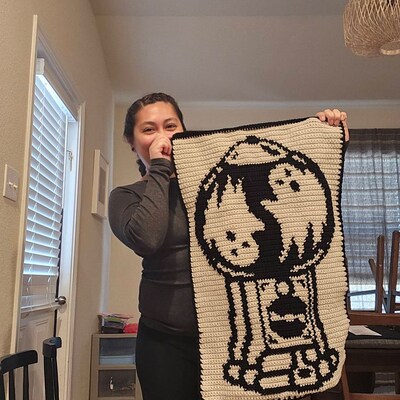 Gumball Ghosties Tapestry Crochet Pattern / Wall Hanging / Spooky Art ...