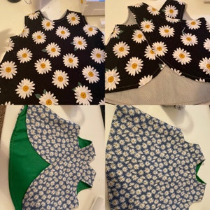 Crossover Top Pattern Sewing Tutorial for Reversible Criss Cross Tunic ...