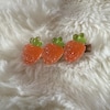 Cute Handmade Strawberry Hair Clip Barrette, Korean Strawberry Hair ...