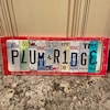 Custom 9 Letter License Plate Sign, Housewarming Gift, Shabby Chic ...