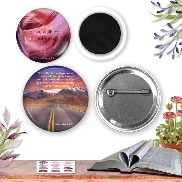 Round Pinback Button Mockup | Add Your Own Image and Background - Etsy