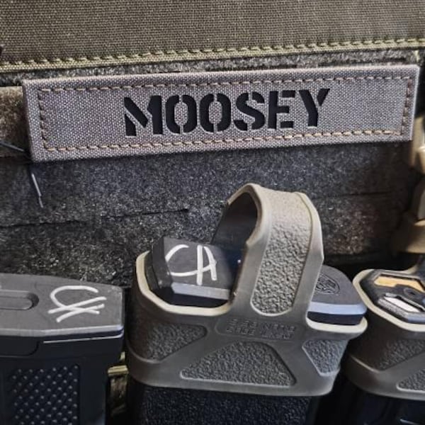 Custom Callsign Velcro® Patch - 3.5''x2'' - 70 Fabrics & 21 Backings ...