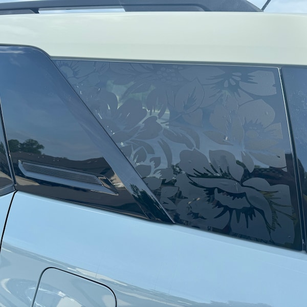 Floral Flowers Rear Side Window Decals for 2021+ Ford Bronco Sport - Etsy