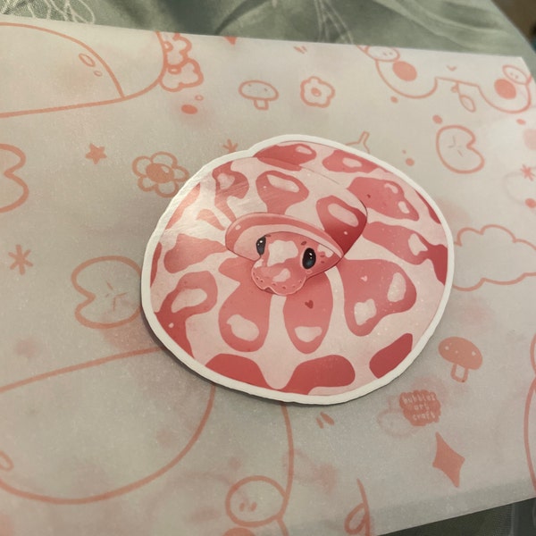 Snake Sticker | Boop A Snoot | Snake Fruit | Sticker Pack | Laptop ...