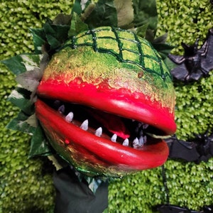 Little Shop of Horrors Audrey Two Pod One Hand Puppet. Replica Hand ...