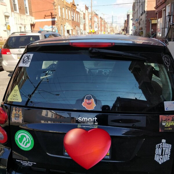 Gritty Vinyl Sticker - Etsy