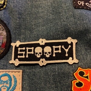 They/them Causing May/hem Pronoun Patch, Non-binary Personal Pronouns Badge, LGBTQIA Jacket or ...