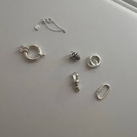 Sterling Silver Rice Grain Bali Chain, Sterling Grain Bali Chain, 925 ...