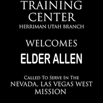 The ORIGINAL LDS Missionary Home MTC Signs Most Popular Personalized 24 ...