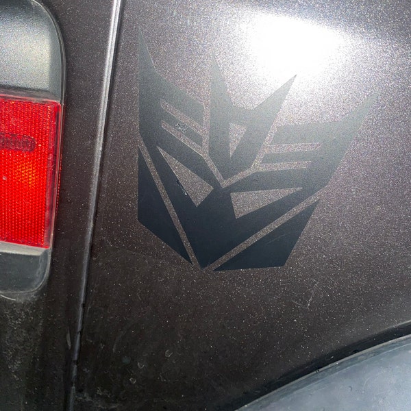 Transformers Decepticon Logo Vinyl Decal - Etsy
