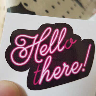 Hell Here Sticker Cool Stickers Pastel Gothic Stickers - Etsy UK