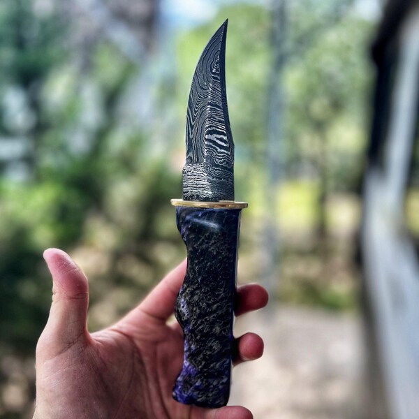 Acrylic Knife Handle Scales - Velvet Rogue - Etsy