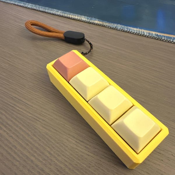 Mechanical Switch Clicky Fidget White Th W/ Strap Keyboard Switch, ASMR ...