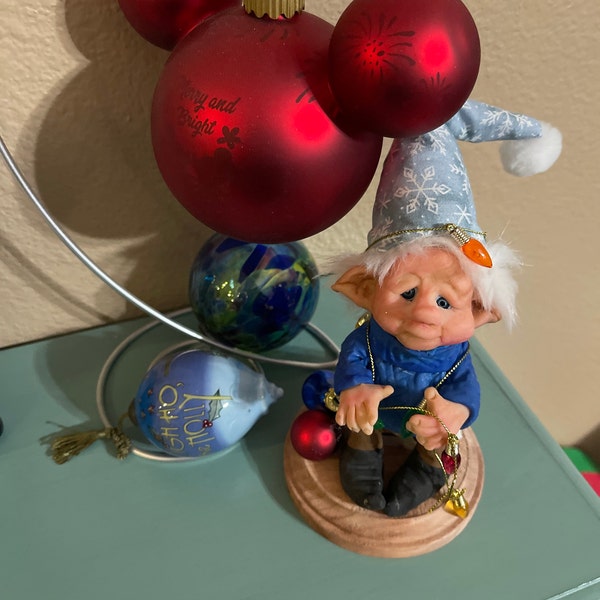 Elf Art Doll, Elf, Gnome, Woodland Elf Doll, bart - Etsy
