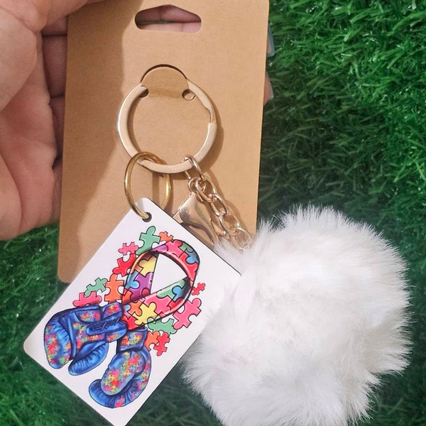 Autism Awareness With Boxing Gloves Png Sublimation Design Download ...