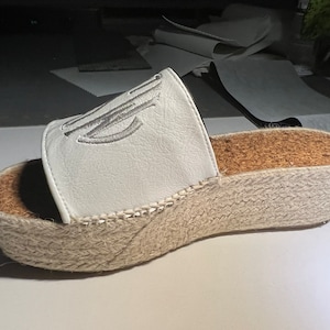 Espadrilles High Wedge Rope Soles Made in Spain Make Your - Etsy