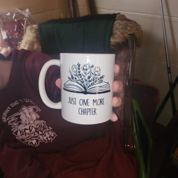 Just One More Chapter, Book Club Gifts, Book Lovers Mug, Book Lover ...