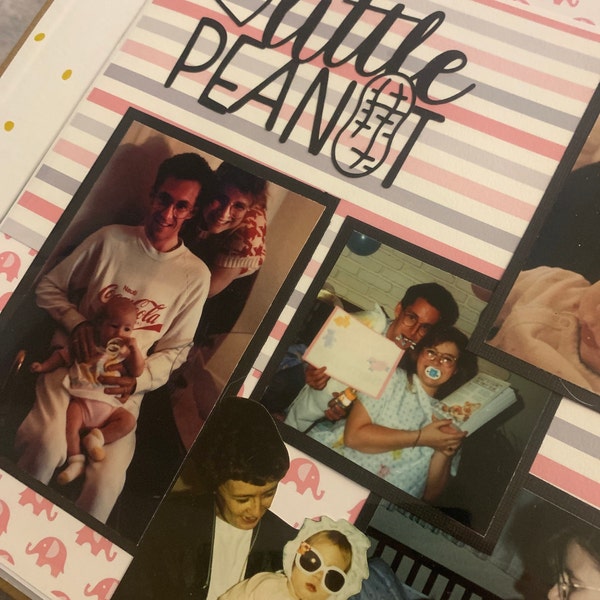 Little Peanut SVG Cut File, Funny Cute Baby Toddler SVG for Cricut ...