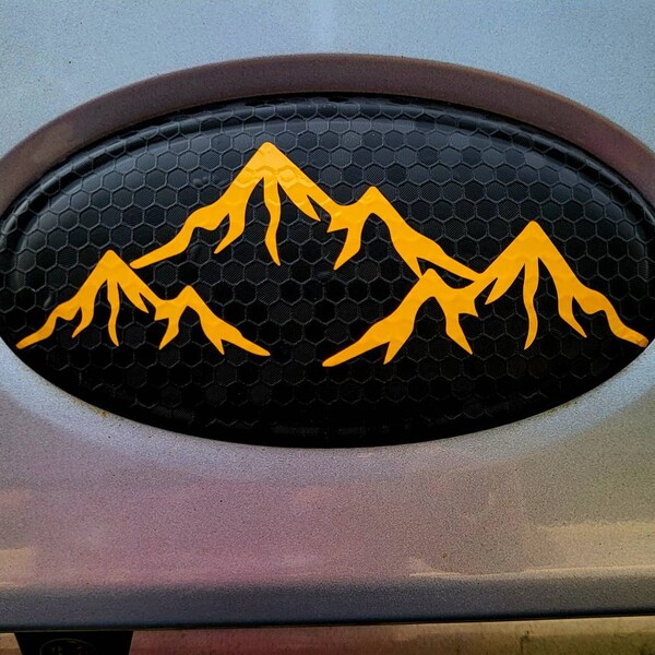 Mountain Range Decal Multiple Colors and Sizes Available Car Decal ...