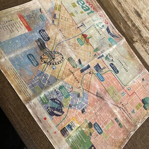 Ellie's SEATTLE MAP the Last of Us Part II High Quality | Etsy