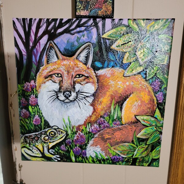 Angel Original Painting on Canvas Thick Textured Paint Dawn Tarr Art ...