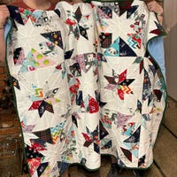 Digital Download Rough Waters Quilt Pattern, BOM Pattern, Sampler Pattern, Twin Size 62" X 86 ...