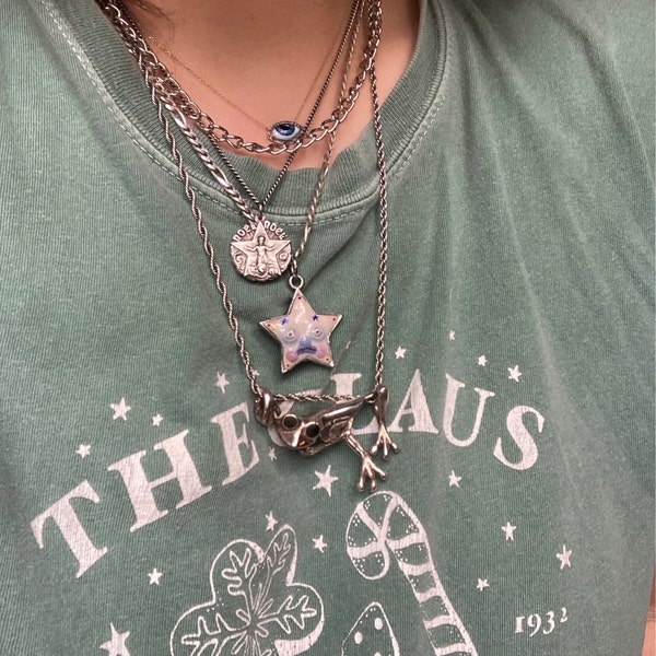 EARRINGS Bear CLAW TURQUOISE Bezel Set Fish Hook Sterling Silver Dangle ...