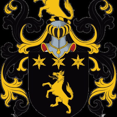 Taylor Family Crest Digital Download Taylor Coat of Arms JPG File ...