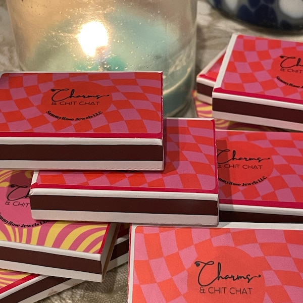 Custom Match Box Labels - Matchbox Stickers - Your Logo or Image - Etsy