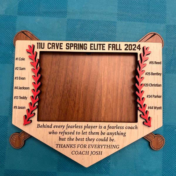 Custom School Years Picture Frame Birth Through Graduation, Pre K to ...