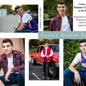 Full Page Football Yearbook Ad Template, Sports Program Ad, Editable in ...