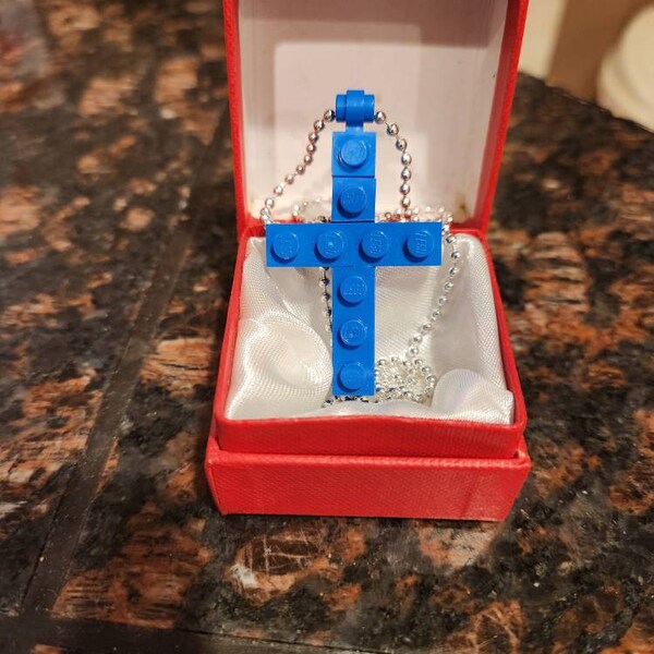 First Communion Baptism Easter Wedding Religious Necklace Cross ...