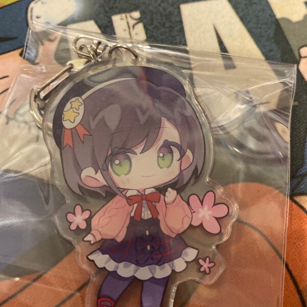 Hololive Vtuber Doujin Double Sided Acrylic Keychain Charm Volume.12 - Etsy