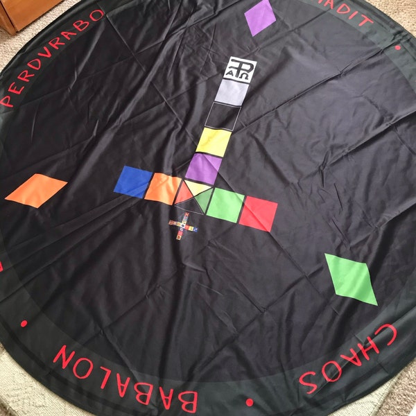 Thelemic Color Ritual Circle Cloth - Etsy