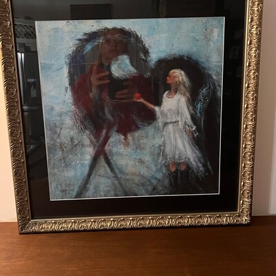 Raven Wind Art Print Crows With Powerful Woman Shaman Rider - Etsy