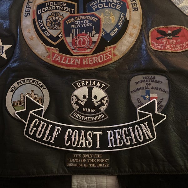 Custom Embroidered Biker Patch: Motorcycle Club Rocker, Name Tag - Etsy