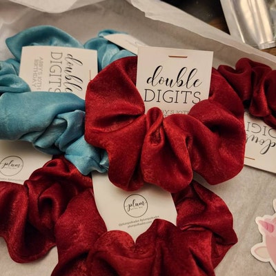 Printable Party Favor Tag for Hair Scrunchies, Personalized Scrunchie ...