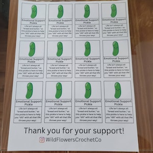 PRINTABLE Emotional Support Taco Tags, Let's Taco 'bout It, Digital PDF ...
