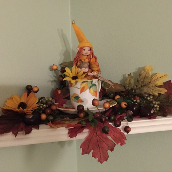 Spun Cotton Mouse Blue Sled , Vintage Look Handmade Ornament, Winter ...