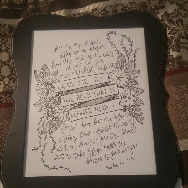 Psalm 145 Printable Bible Verse Art Print 8x10 Digital Wall Art Gift - Etsy