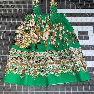 Baby Top Dress Pattern, Baby Ruffle Top Pattern, Summer Top Pattern ...