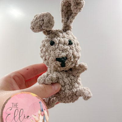 Crochet PATTERN Bunny Keychain, Amigurumi Tutorial PDF in English - Etsy