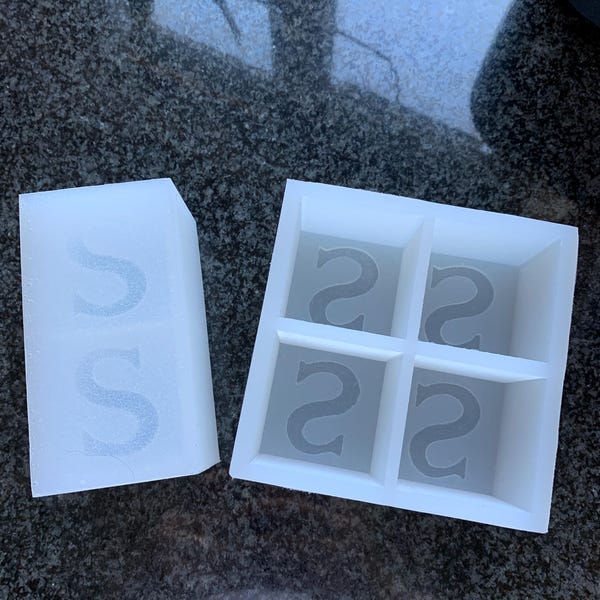 DIY Silicone Mold Cutlery Spoon Fork Knife for Plaster Soap Mold ...